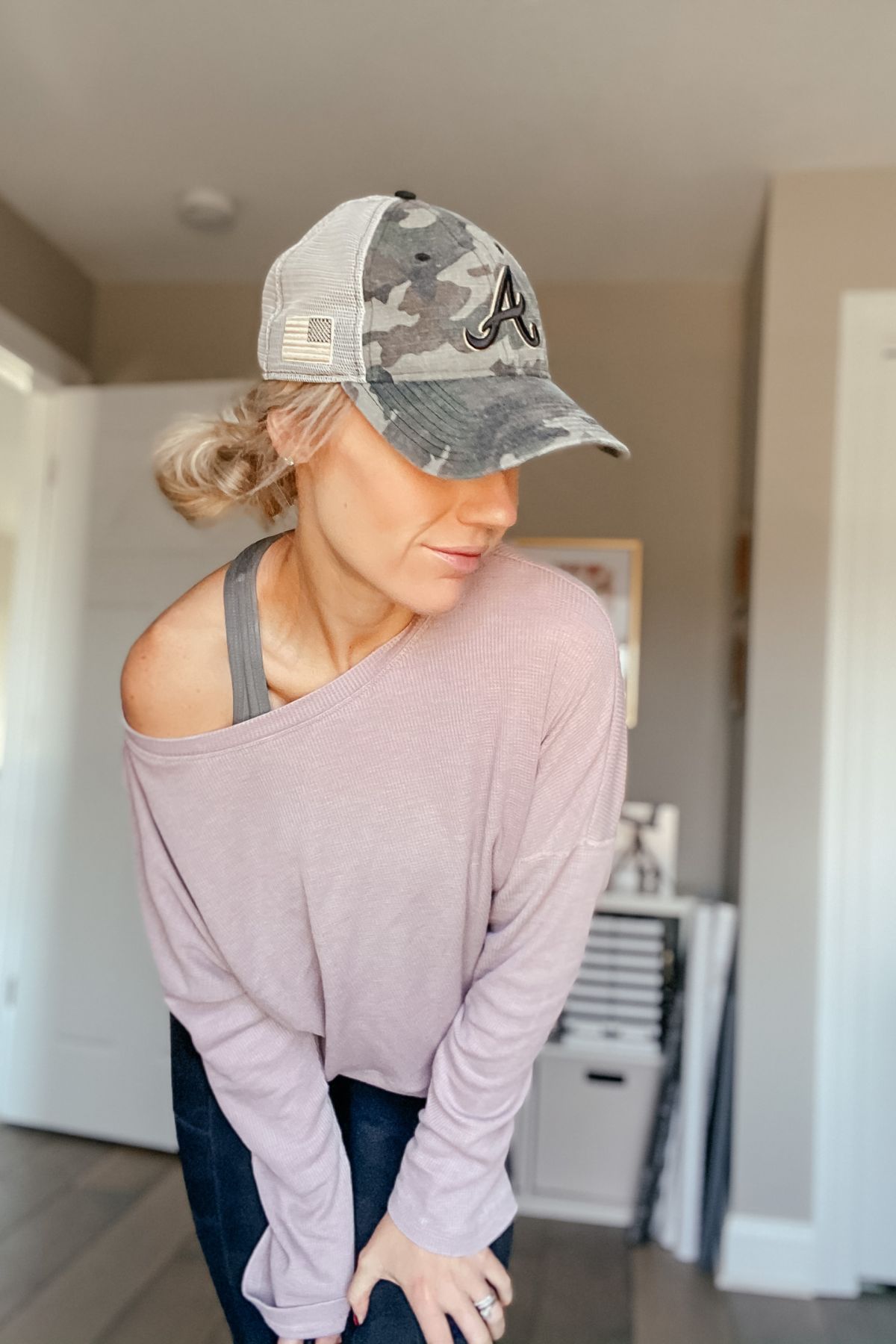 The BEST Messy Gym Bun in 5 Minutes - Natasha Funderburk